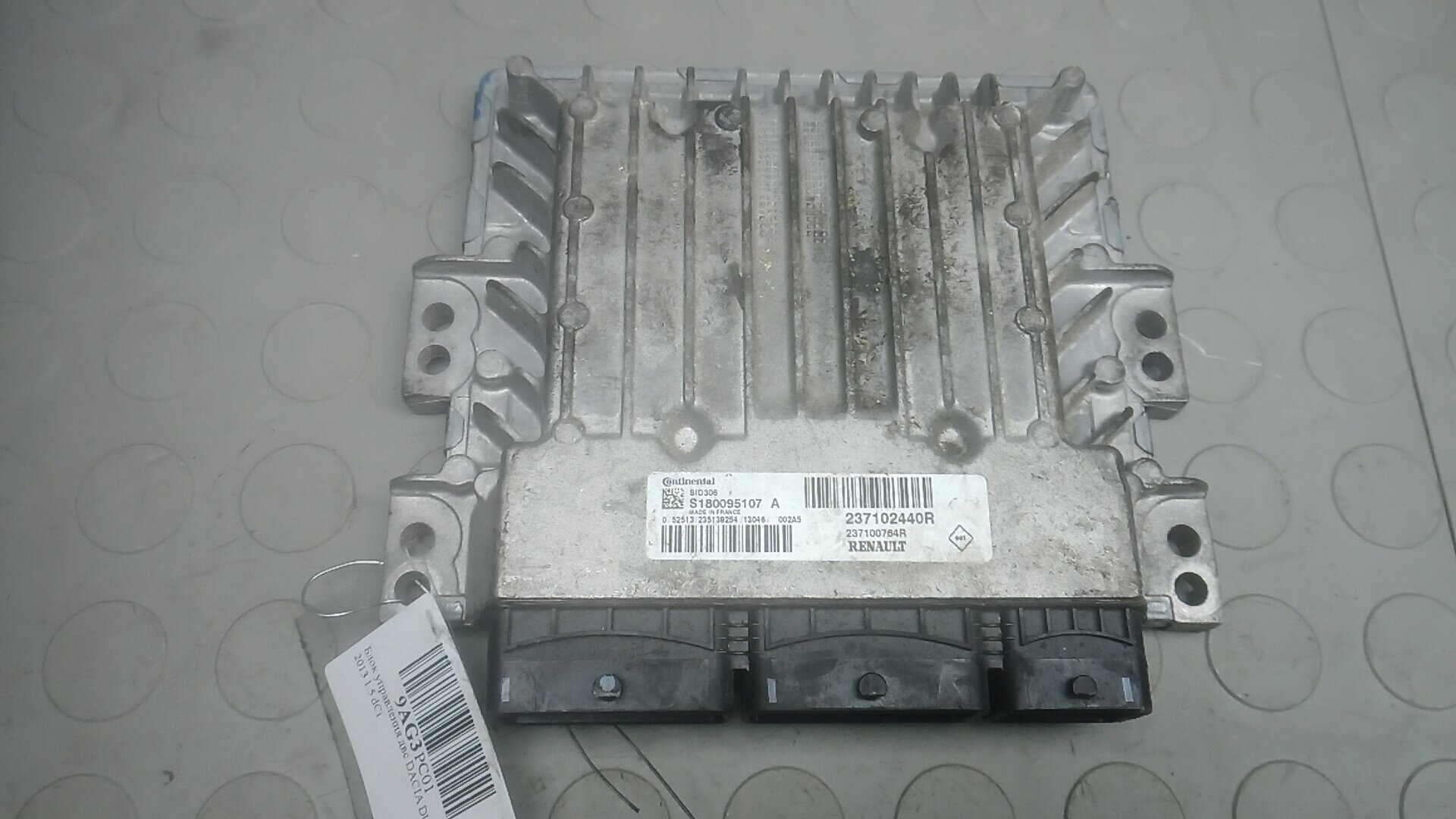 Блок управления двс RENAULT DUSTER 1, Номер 237102440R, s180095107a