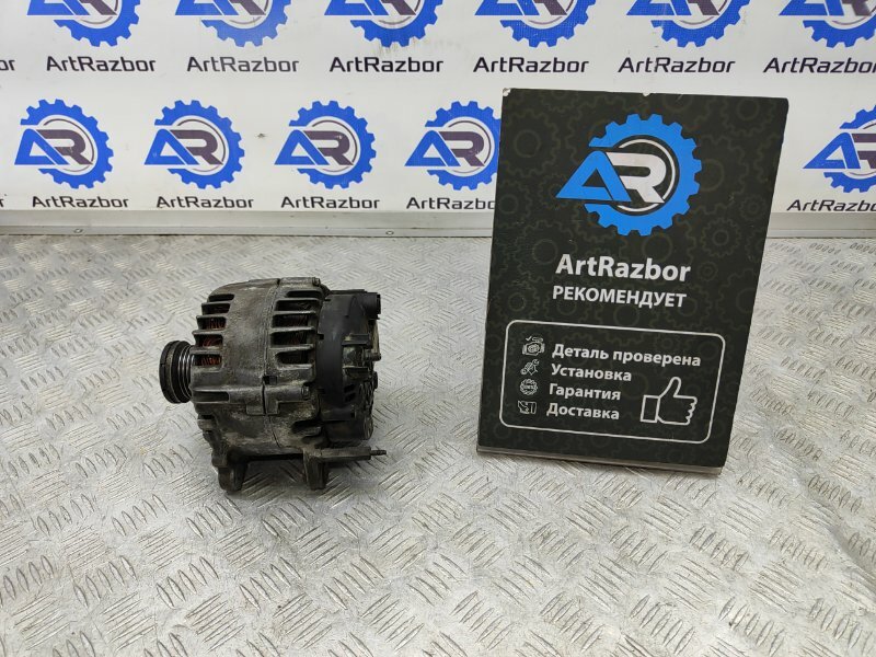 Б/У Генератор Skoda Octavia A5 1Z / Шкода Октавия A5 1Z 1.4 CAXA 122 Л.С 2011