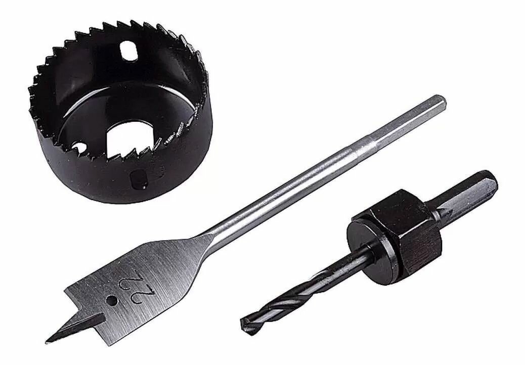 Набор STAYER для врезания замков, 54/22мм 7пр. STAYER 2954-54-H3