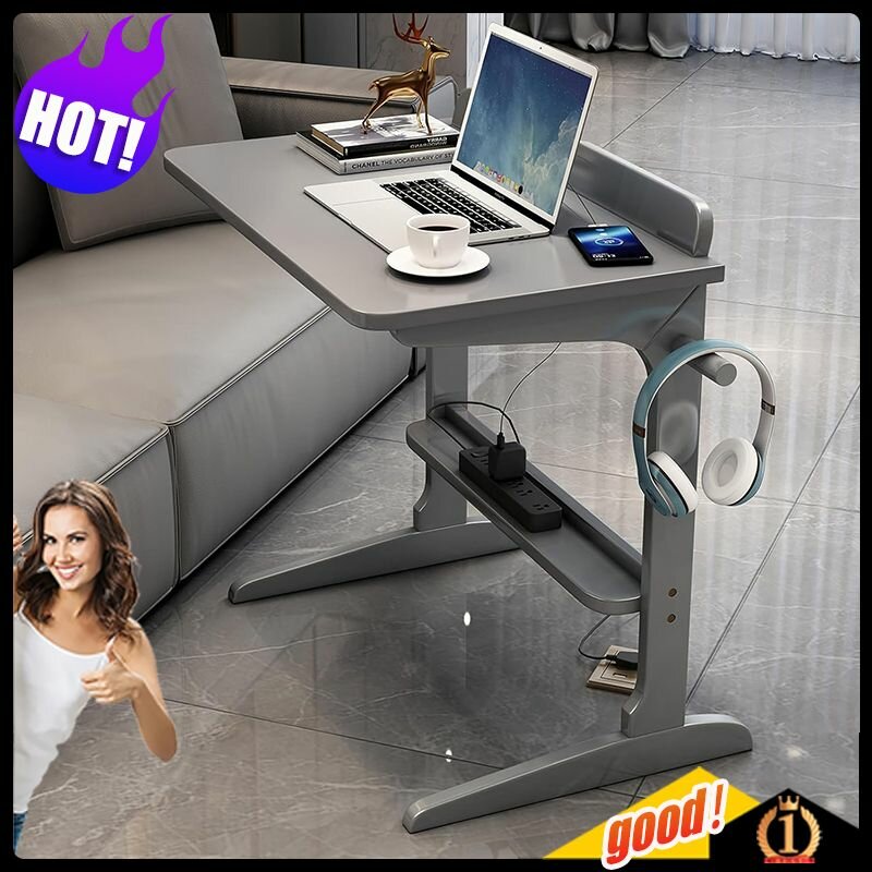 Столик для ноутбука с полкой для хранения для дивана, кровати, кресла, гостиной, спальни