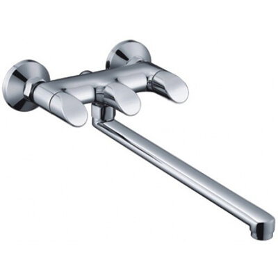 Смеситель для ванны Gappo G2241, латунь, хромированный, серия люкс, с душевой лейкой