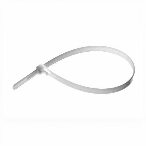 Хомут нейлоновый Smartbuy 3,6х250, белый (SBE-CT-36-250-w) 100 штук