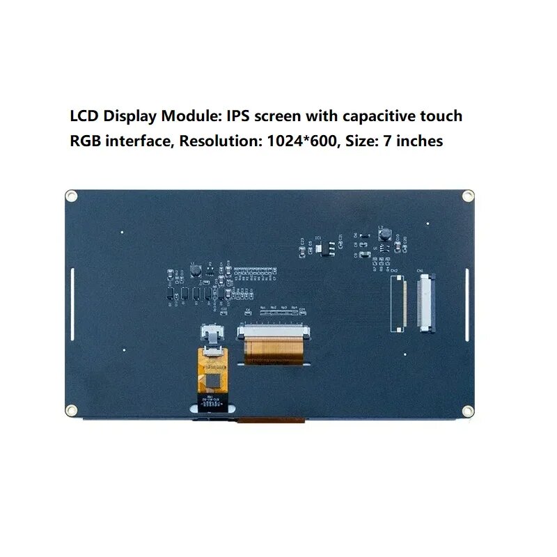 7-дюймовый IPS LCD дисплей 1024x600 с тачскрином RGB