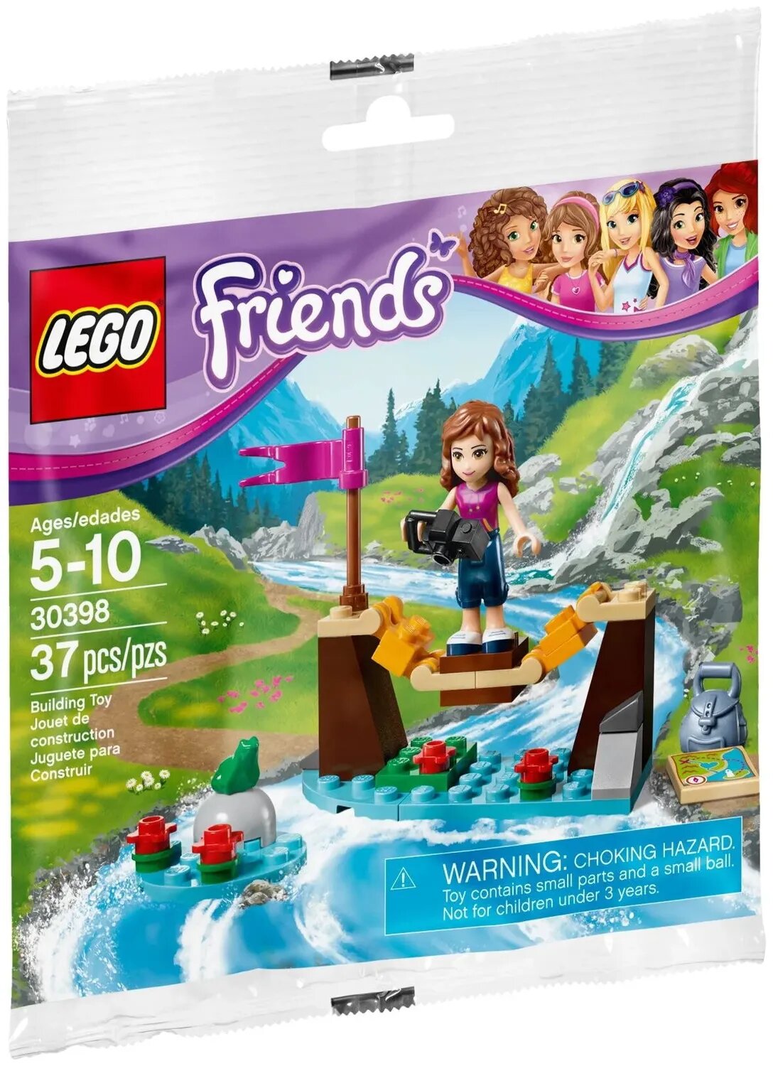 Конструктор LEGO Friends 30398 Мостик в лагере