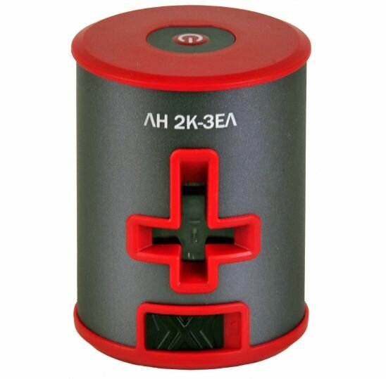 Нивелир лазерный ELITECH ЛН 2К-ЗЕЛ (зеленый 2х1.5В(АА), 20м+-0.3мм/м, 215г, горизонтальный/вертикальный луч, кейс)