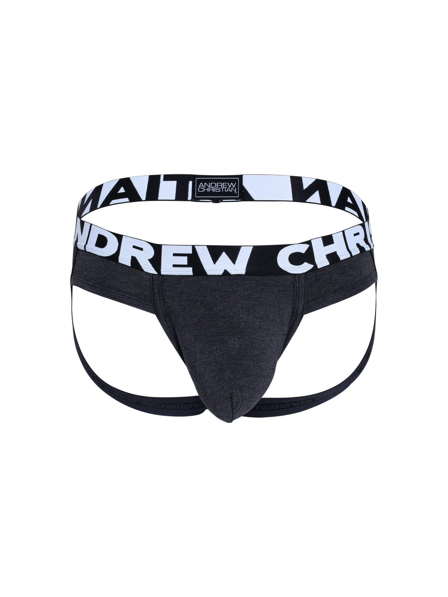 Трусы-джоки "Almost Naked Bamboo Briefs Jock - Charcoal" / Andrew Christian / Серый / Размер S