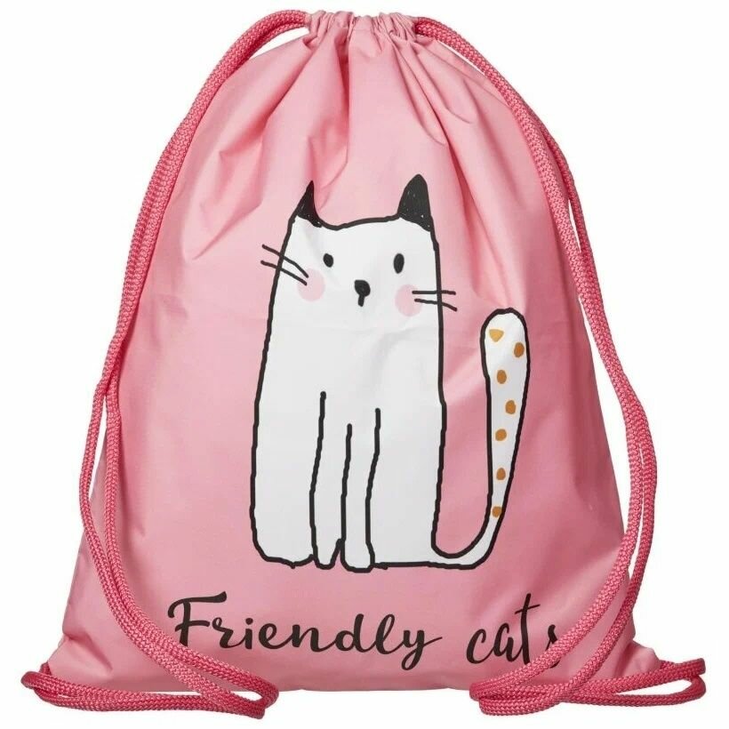 Мешок для обуви №1 School Friendly cats 360x470 мм