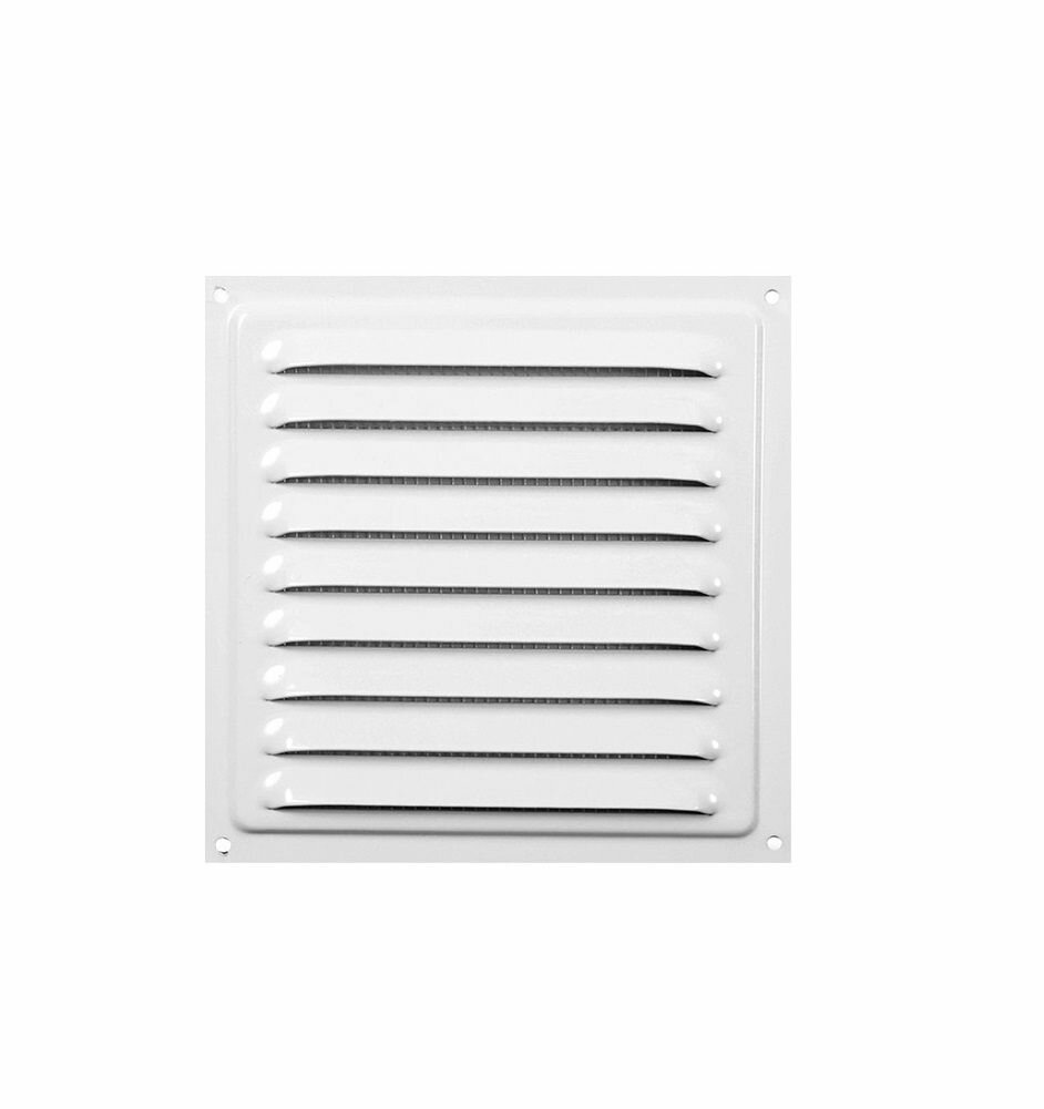 Решетка металлическая Zernberg 250*250, белая
