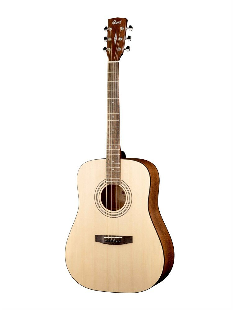 Cort EARTHPACK-OP Earth Series Акустическая гитара+аксессуары, цвет натуральный