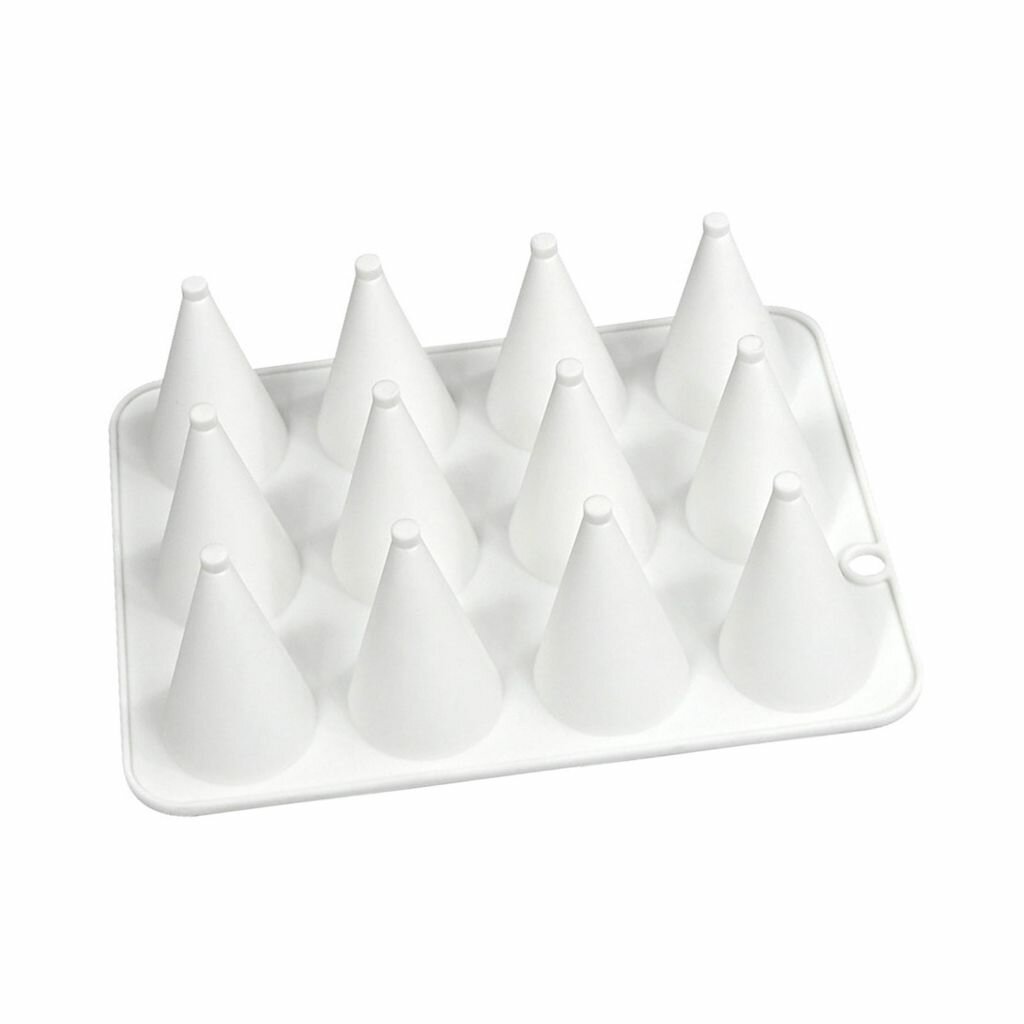 Конусообразная форма для муссового торта-12 с маленьким конусом