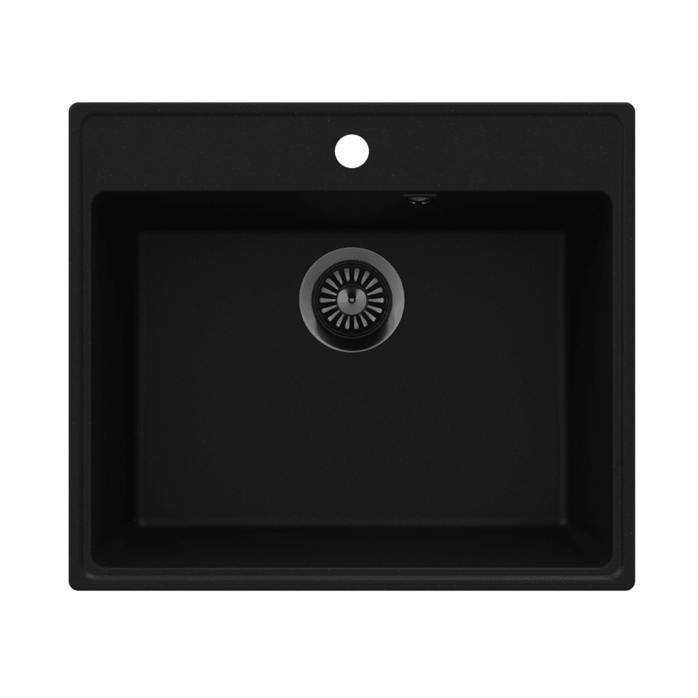 Кухонная мойка Maunfeld Perla 580 MFQS-580B черный
