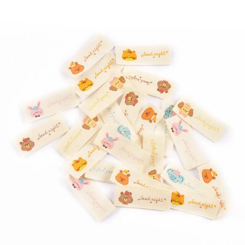 Ручные этикетки с животными 50 шт 15x40mm cp3807-mix