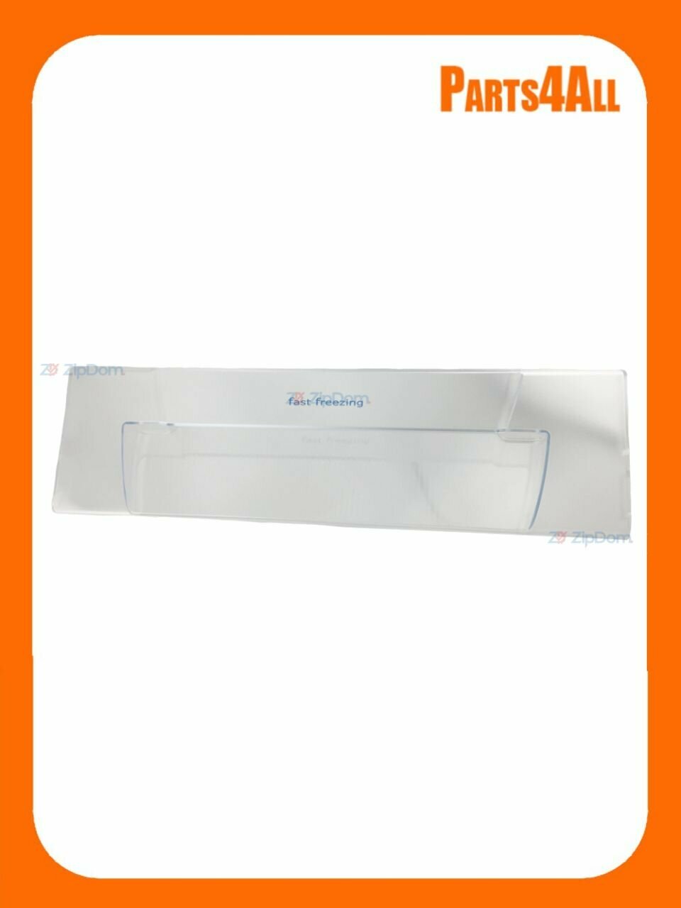 Панель морозильной камеры откидная для холодильника Indesit, Ariston узкая 45,5х12,8 см C00856031, (70904, 1480274800)