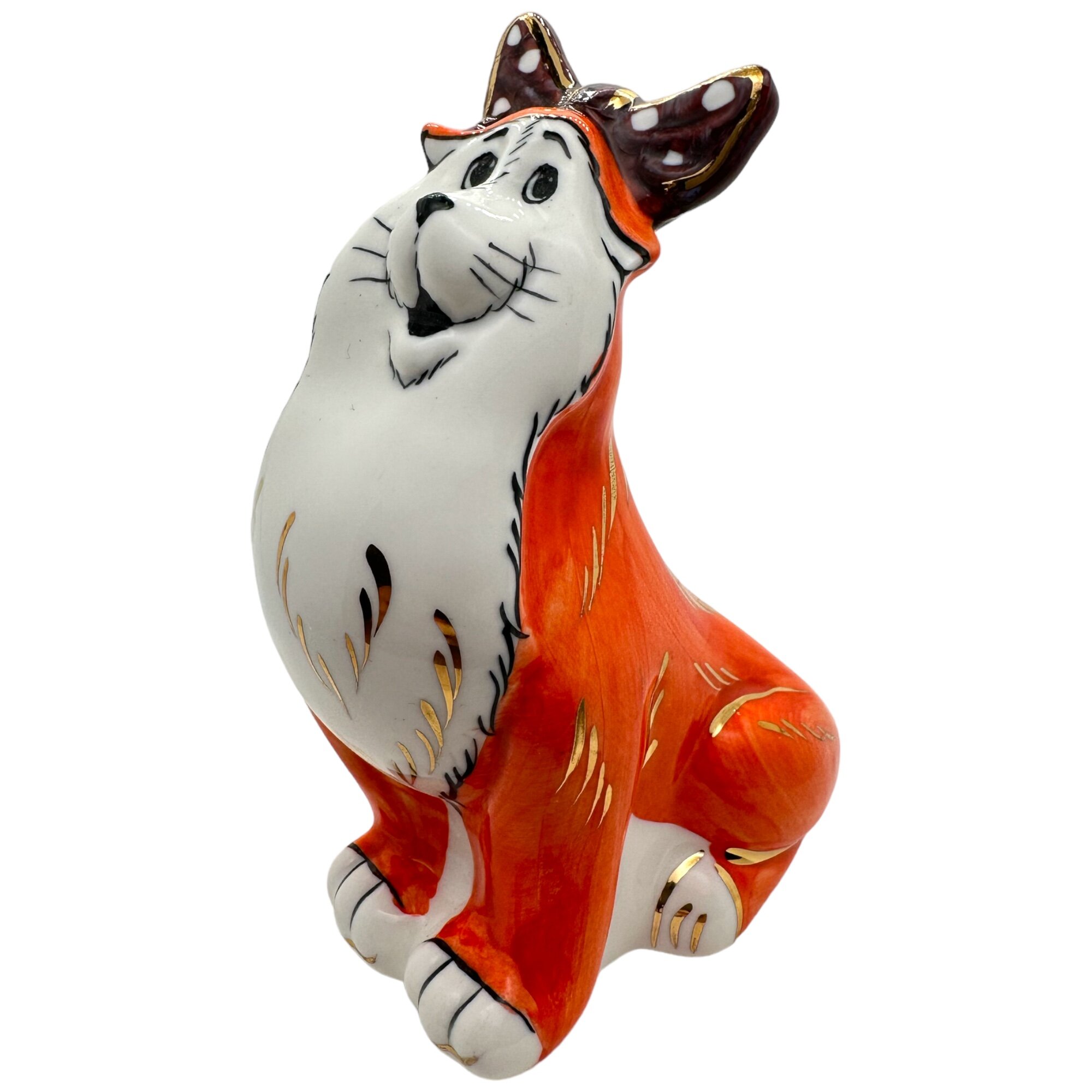 "Матильда" фарфоровая ёлочная игрушка от Лефортовского фарфора, в индивидуальной упаковке