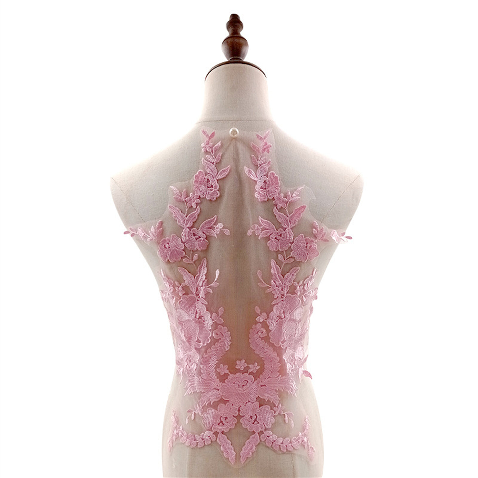 Креативные цветочные аппликации для модной одежды и съемного украшения платьев