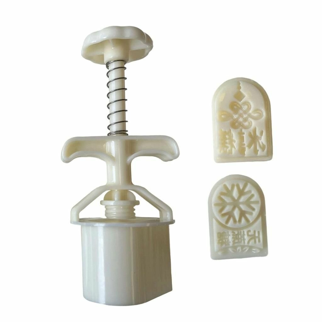 Форма для выпечки,1 формочка из 2 частей, 30 г полукруглого набора форм для лунного торта бобов маш ручной прессовки