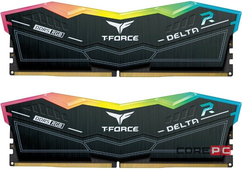 Оперативная память 64 Gb 6000 MHz Team Group T-FORCE Delta RGB (FF3D564G6000HC38JDC01)