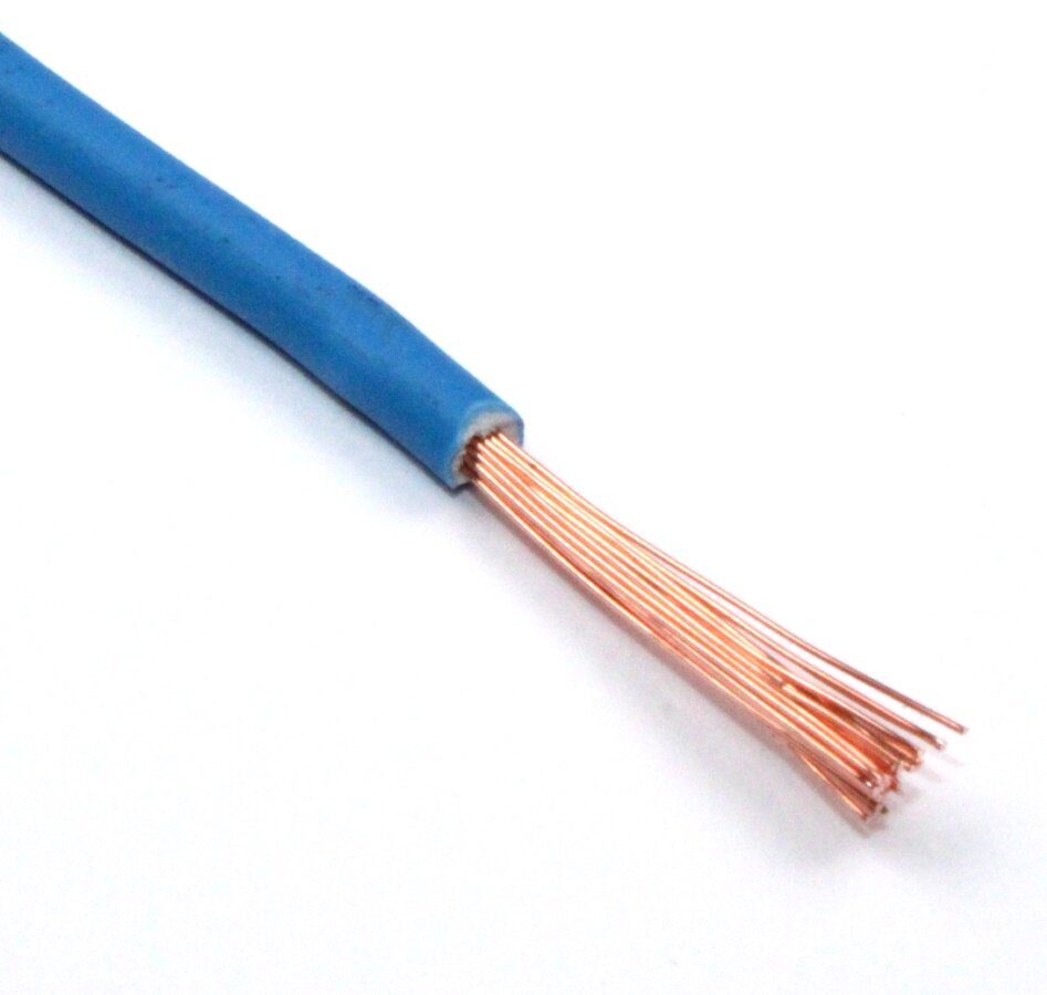 Провод ПВ-3 1,5 кв. мм синий (ПуГВнг(A)-LS)