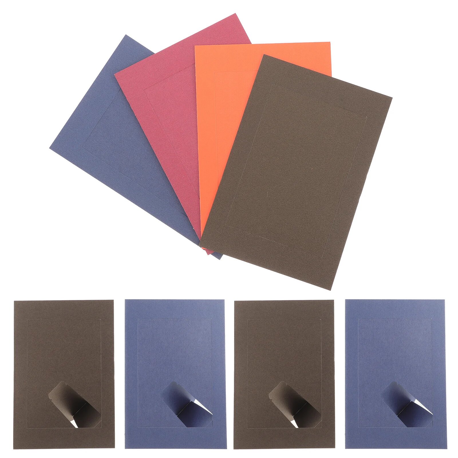 Бумажные фоторамки, 10 шт.