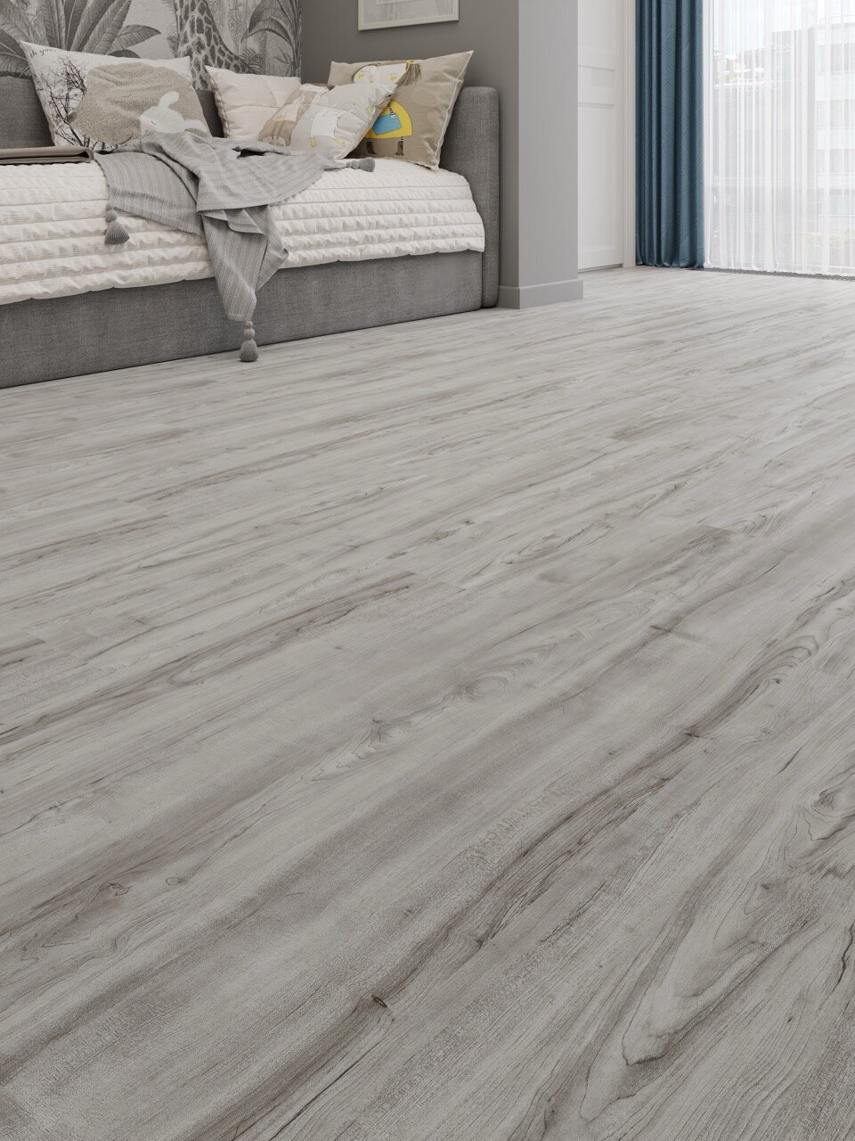 Виниловая плитка SPC CronaFloor Nano 4V Клен ZH-81134-6 (в уп. 10 шт./2.16 м2)