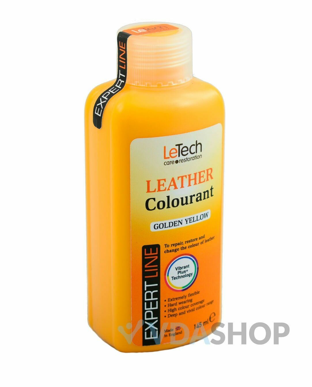 Краска для кожи Leather Colourant Golden Yellow EXPERT LINE, 200 мл