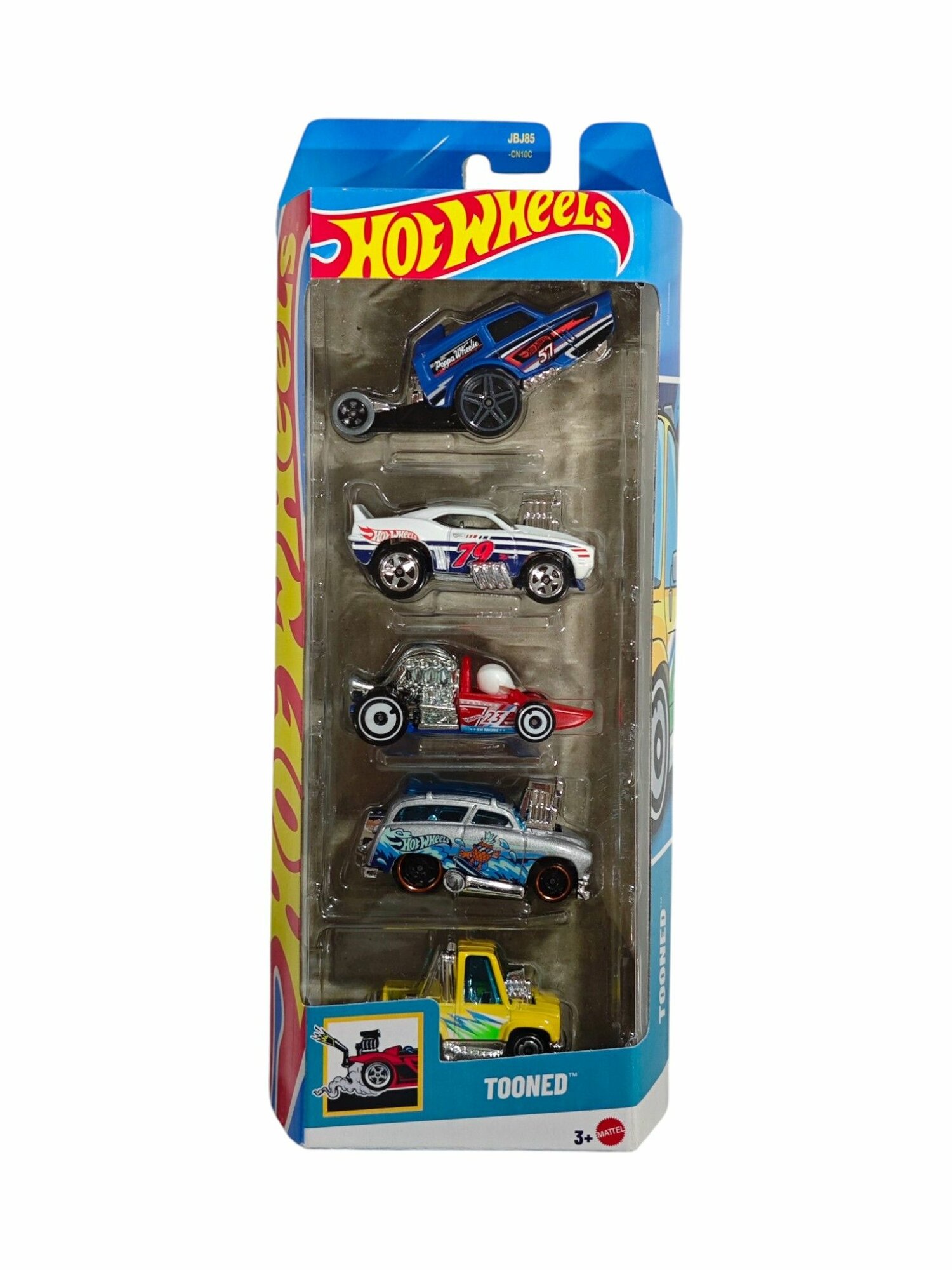 Подарочный набор Hot Wheels Tooned / Хот Вилс машинки 5 шт, 1806 JBJ85