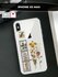 Чехол на Apple iPhone XS Max / Айфон XS Max с принтом Марки с цветами
