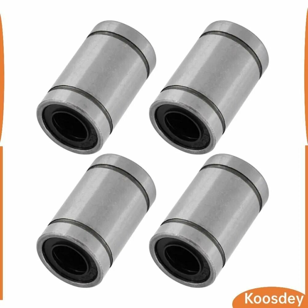 Подшипник шариковый, двойная защита, для проектов с 8 мм стержнями, 10 шт. LM8UU