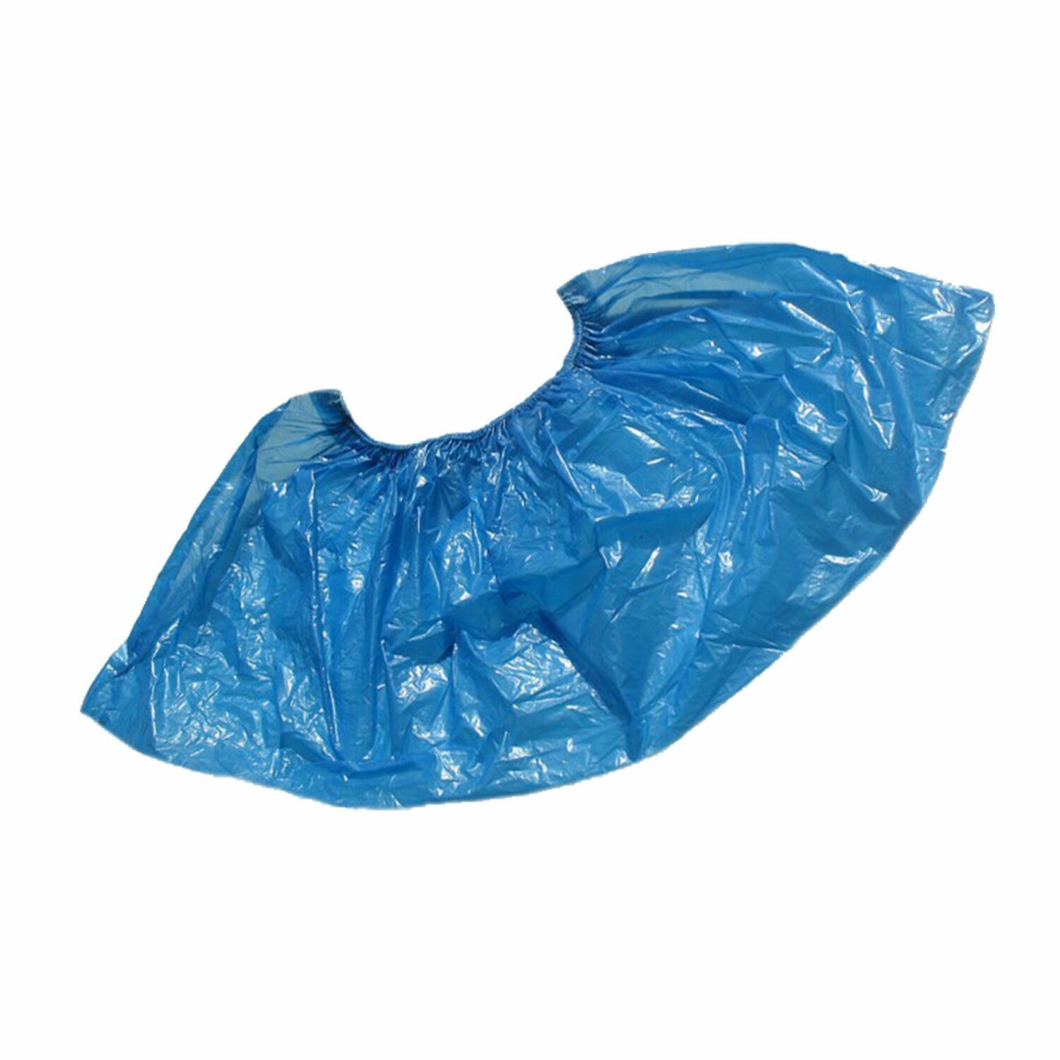 Бахилы MERIDIAN особо прочные, 6 грамм, синие, комплект 100 штук (50 пар), 40х15см, 5