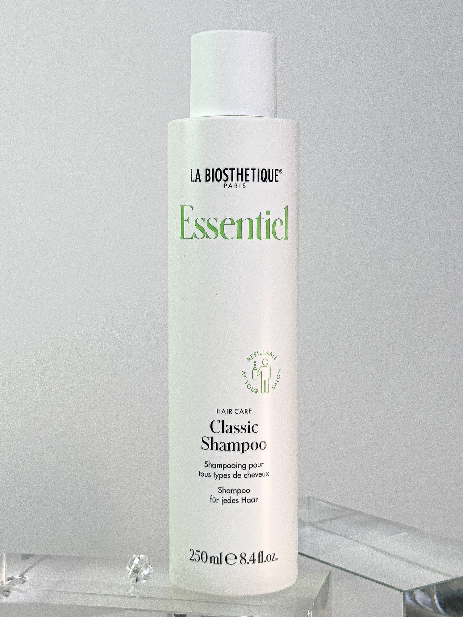 Шампунь для волос женский мужской La Biosthetique для ежедневного применения 250 мл.