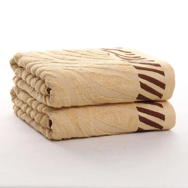 Полотенце банное Бамбуковое волокно, Бамбук, 70x140 см, светло-коричневый