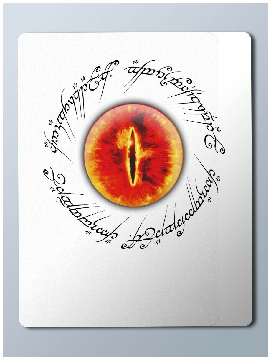 Коврик для мыши с принтом Кино Властелин колец lord of the rings, tolkien, леголас, фродо, бильбо, гендальф - 24403