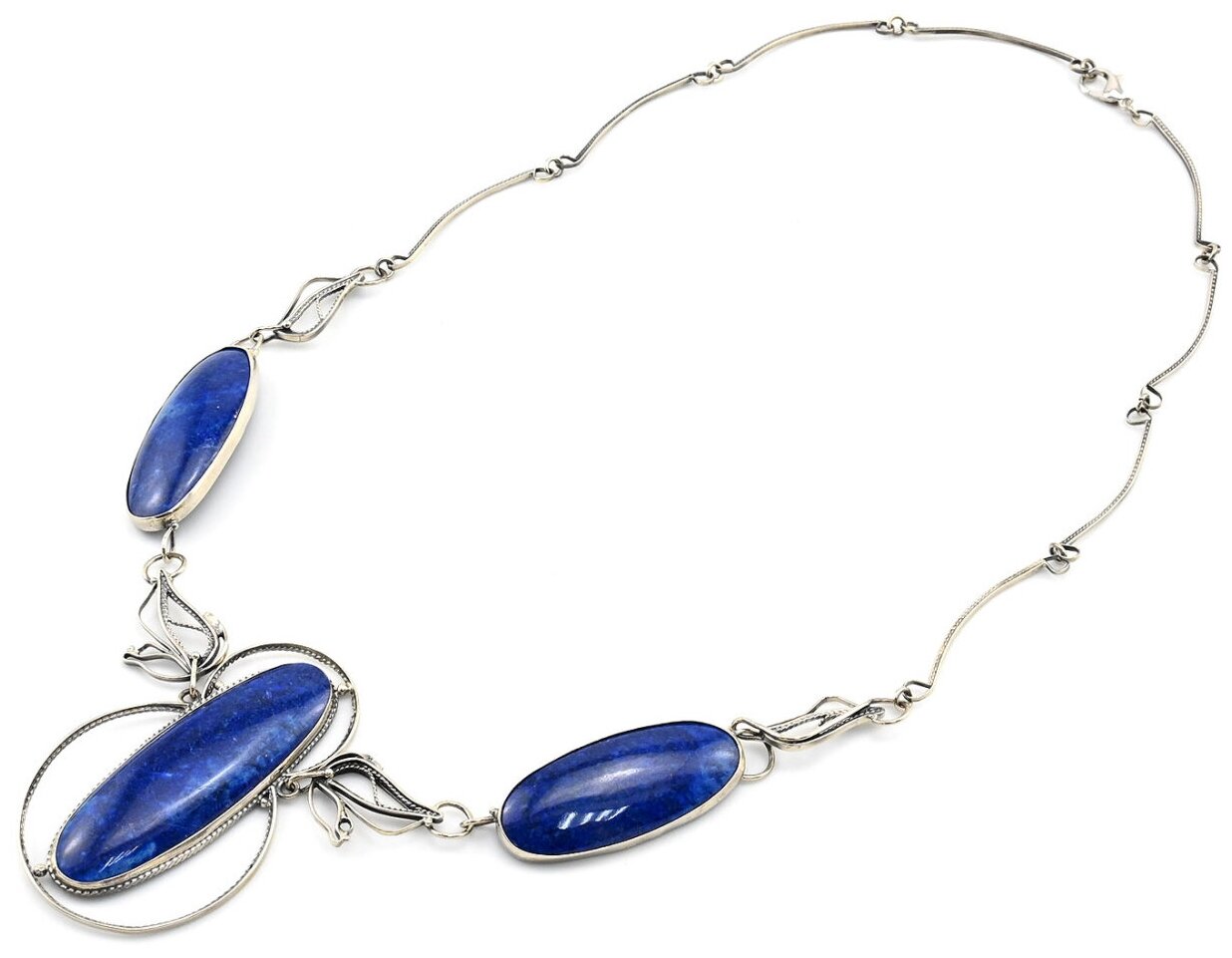 Колье, лазурит