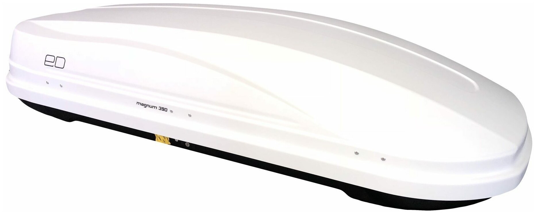 Багажный бокс на крышу ED Магнум 390 л (белый металлик) Арт. ED5-049B