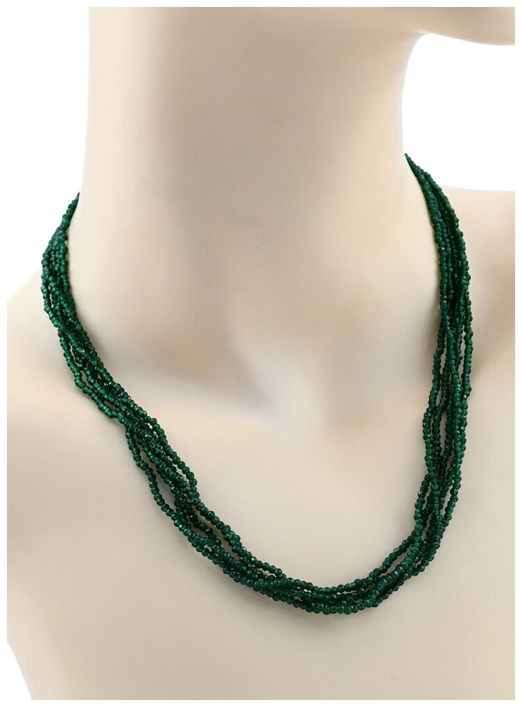 Бусы, циркон