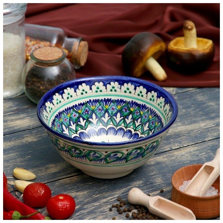 Коса средняя Риштанская Керамика 15,5см микс