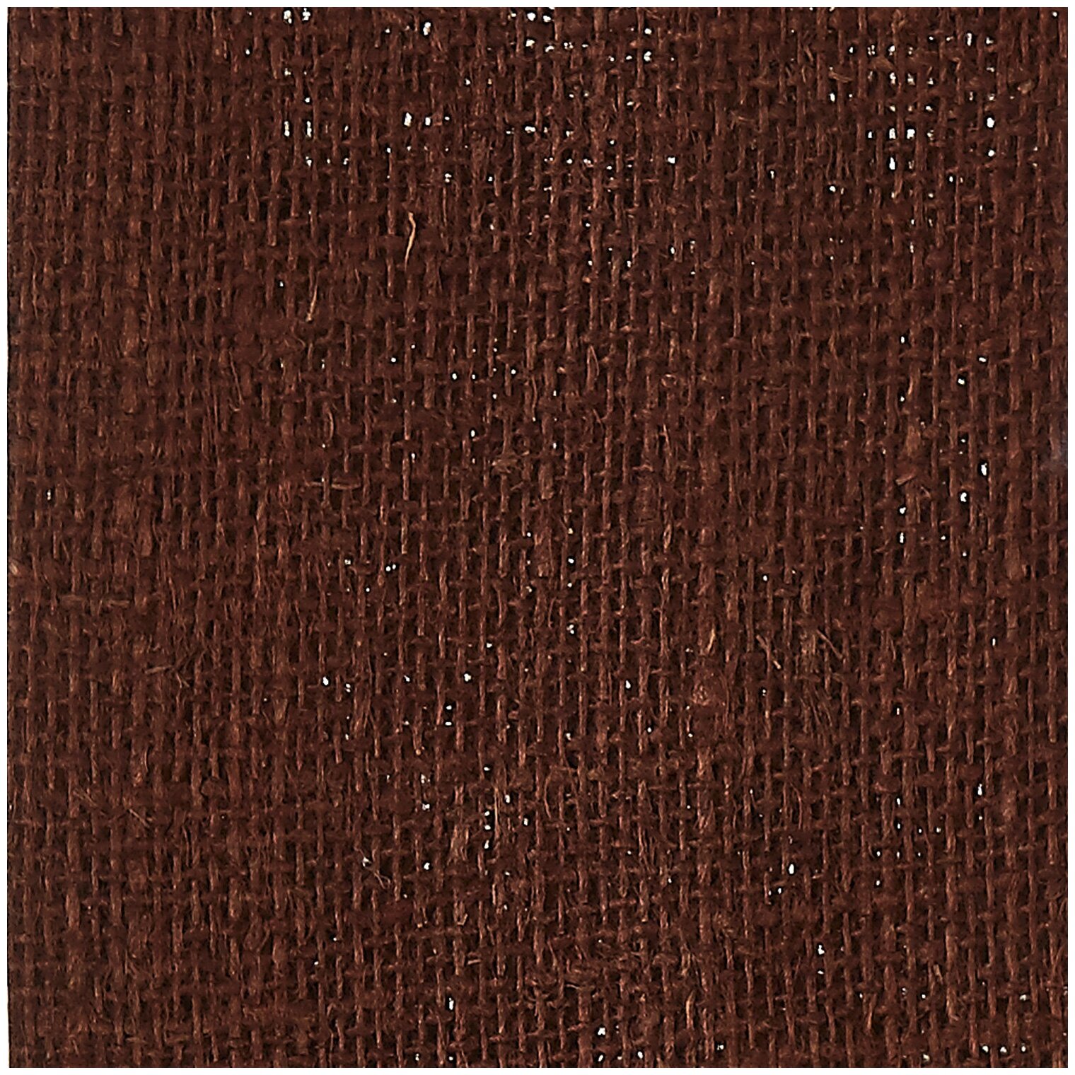 ЛЕН. декоративная ткань. Коричневый 48х48 см, Арт. 2-650/07