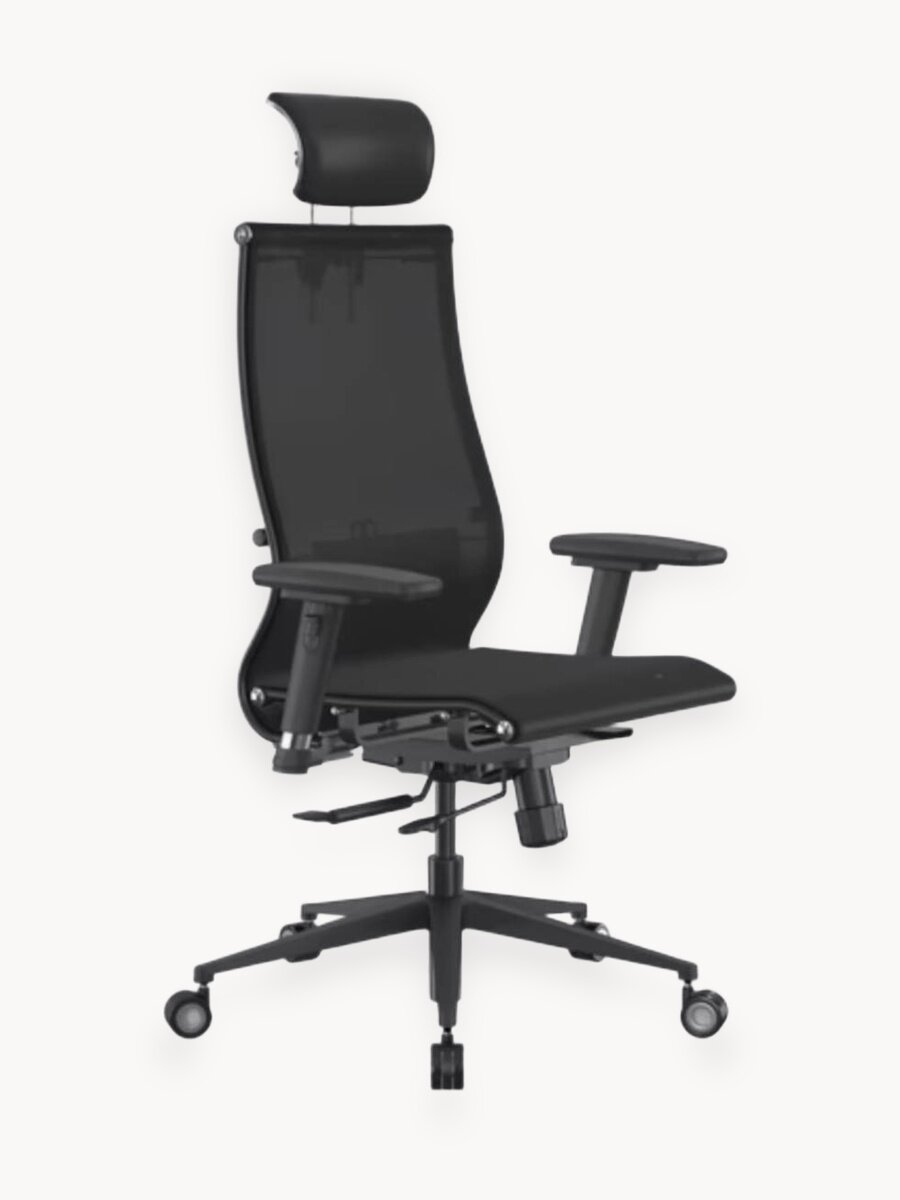 Кресло metta Samurai Black Edition New LITE SynchroSit 10, кресло компьютерное, кресло для дома и офиса SynchroSit 10