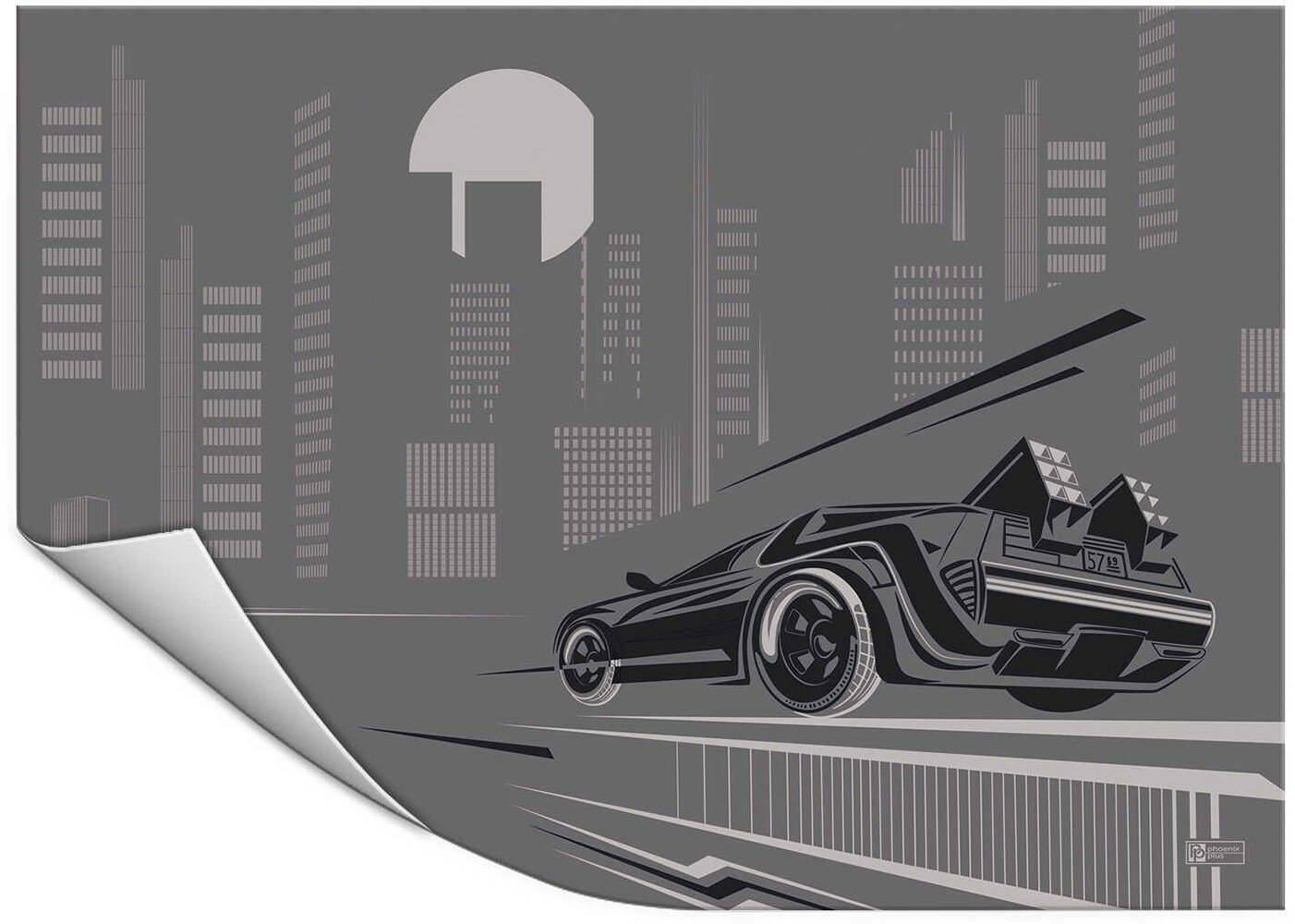 Плёнка цветная для уроков труда Тачка