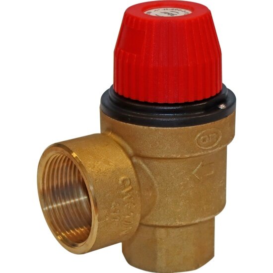 Предохранительный клапан Stout 3 бар 1"x1 1/4" (477.332) SVS-0010-003025 для отопления