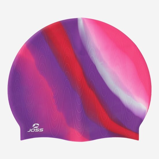 Шапочка для плавания Joss Silicone swim cap, raspberry, 102150JSS-J1