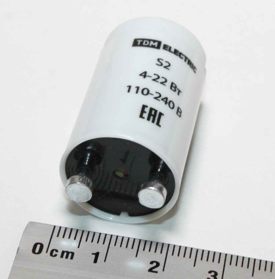 Стартер TDM S2 4-22W 110-240V алюм. контакты SQ0351-0021