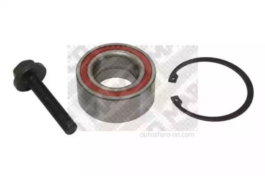 MAPCO 26712 Подшипник ступицы к-т AUDI 80+S2 A4 S4 100+S4 A6 S6 200 V8 A8 S8