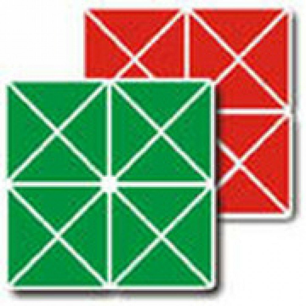 Воскобович. Квадрат 2-х цветов+ сказка арт. ИКВ-001