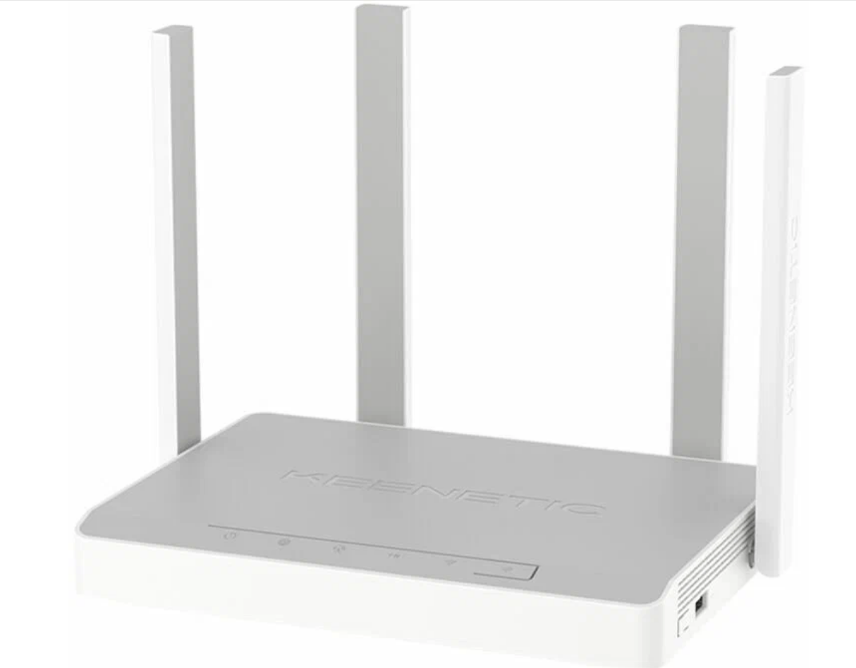Wi-Fi роутер Keenetic Skipper 4G (KN-2910) RU, белый/серый