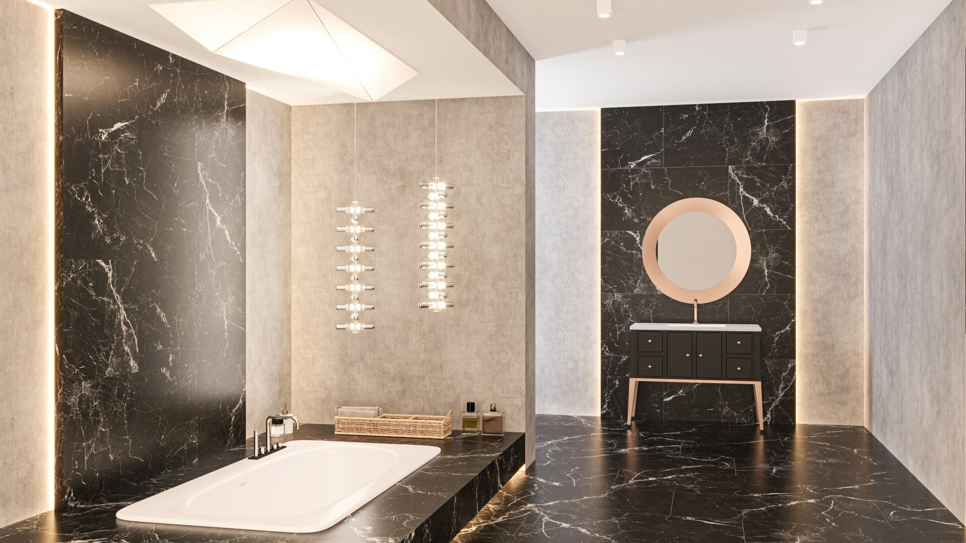 Керамогранит Neodom Nero Creta Polished 60x120 CV20202 мрамор Глазурованная, Износостойкая, Морозостойкая, морозостойкая