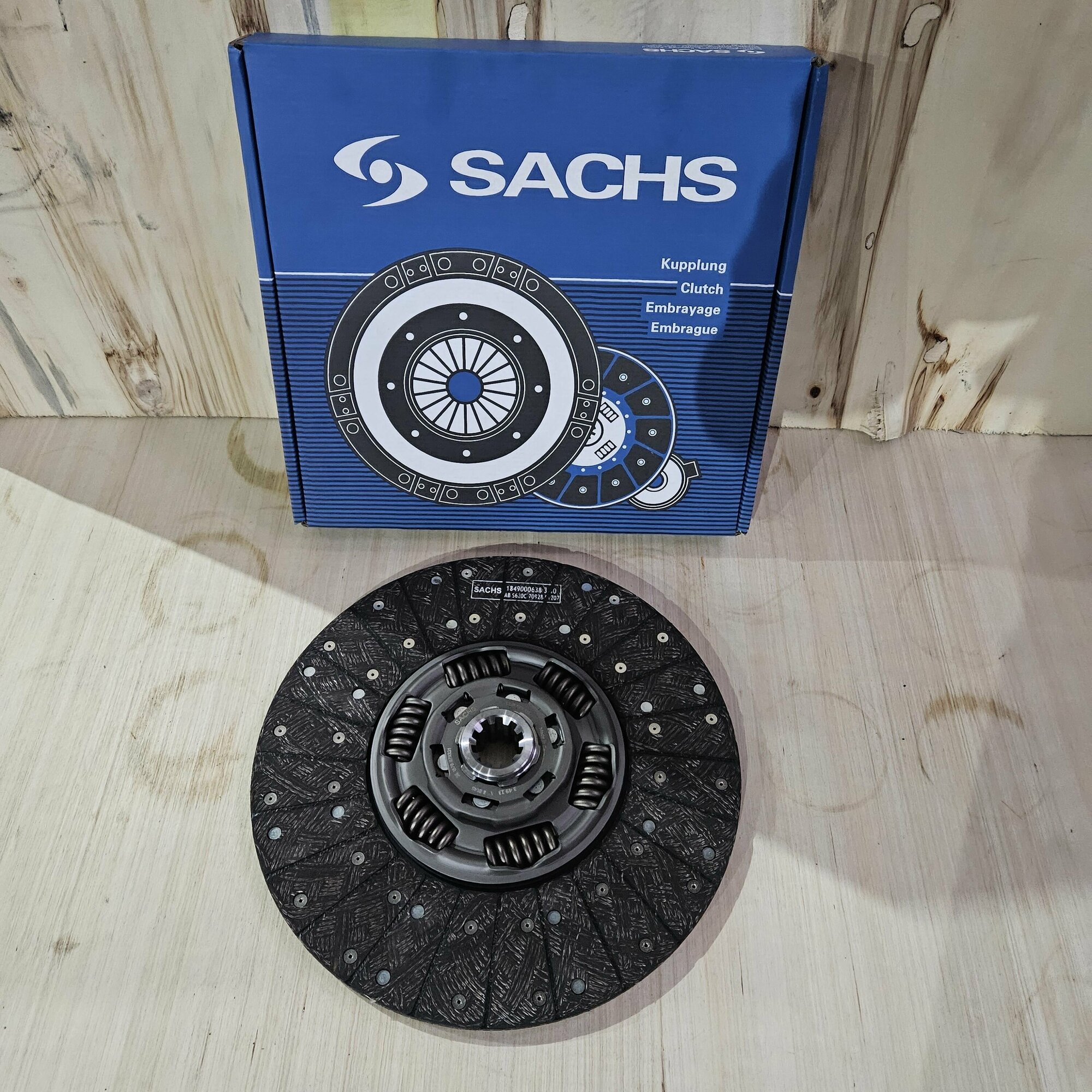 Диск сцепления Sachs 381878001501 для Газон Некст для ПАЗ Вектор Некст, для Валдай