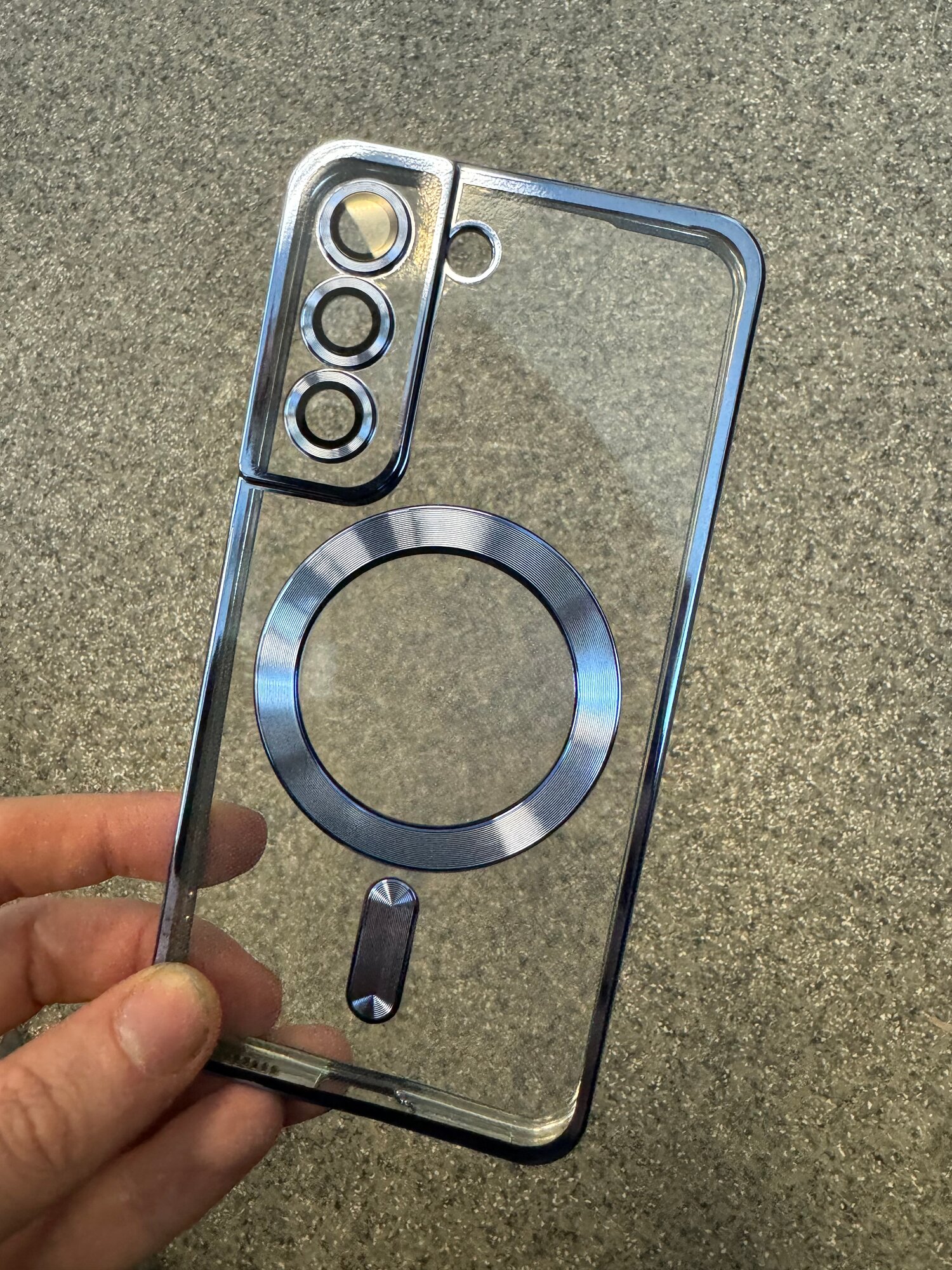 Чехол накладка бампер MyPads Safe на Samsung Galaxy S21 (обычный SM-G991). Силиконовая крышка с защитой задней камеры и с поддержкой беспроводной з.