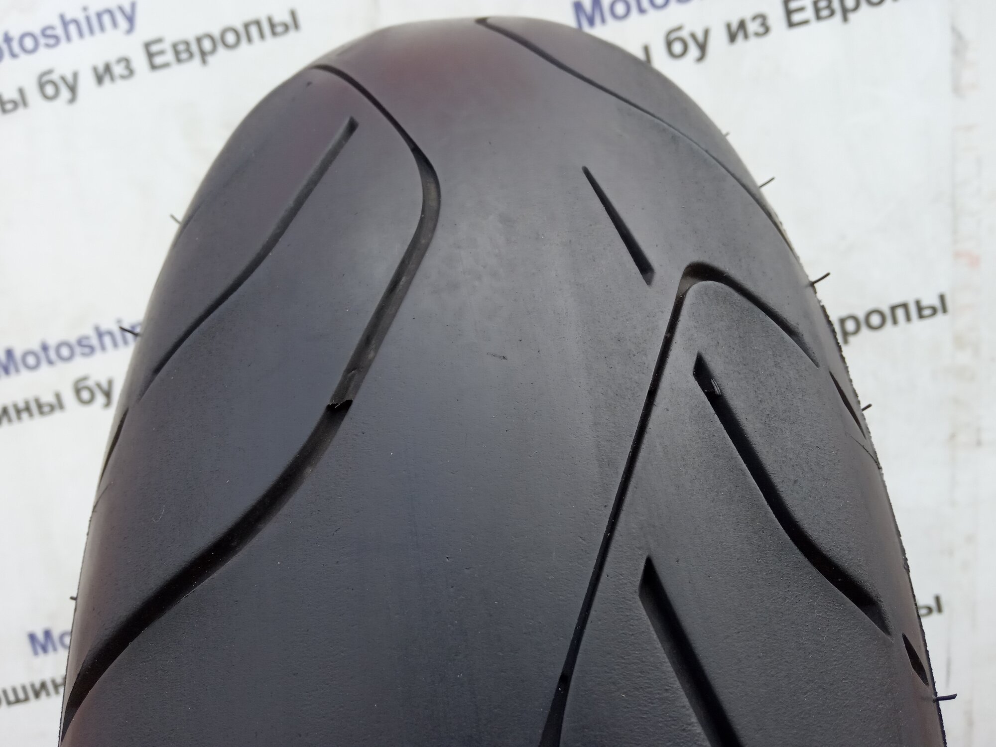 Мотошина Б/У 190/55 R17 Dunlop Sportmax RoadSmart 3