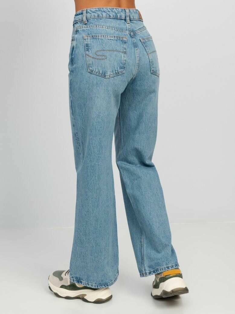 Джинсы широкие Lee Cooper Базовая коллекция, размер W32/L34, light wash — фото 1